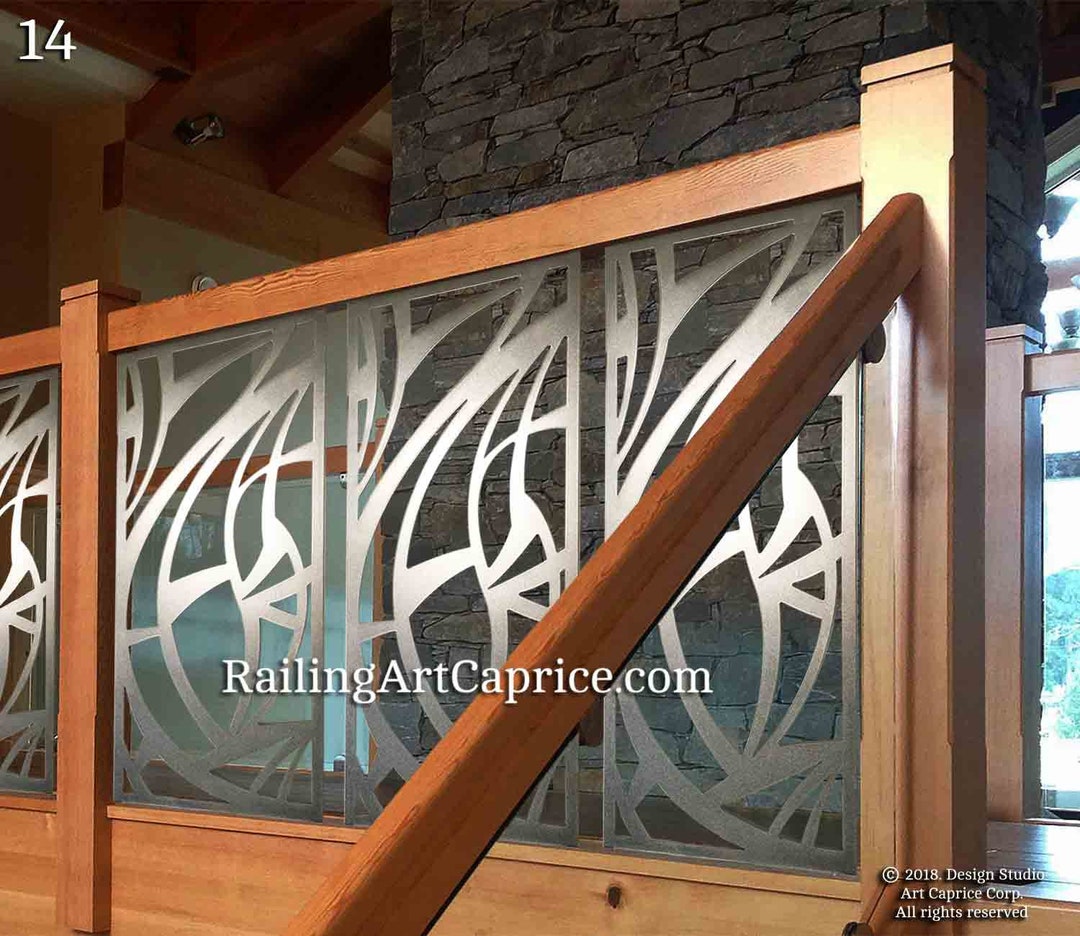 Modern Interior Railings/ Staircase Decorative Panel Inserts/ Metal ...