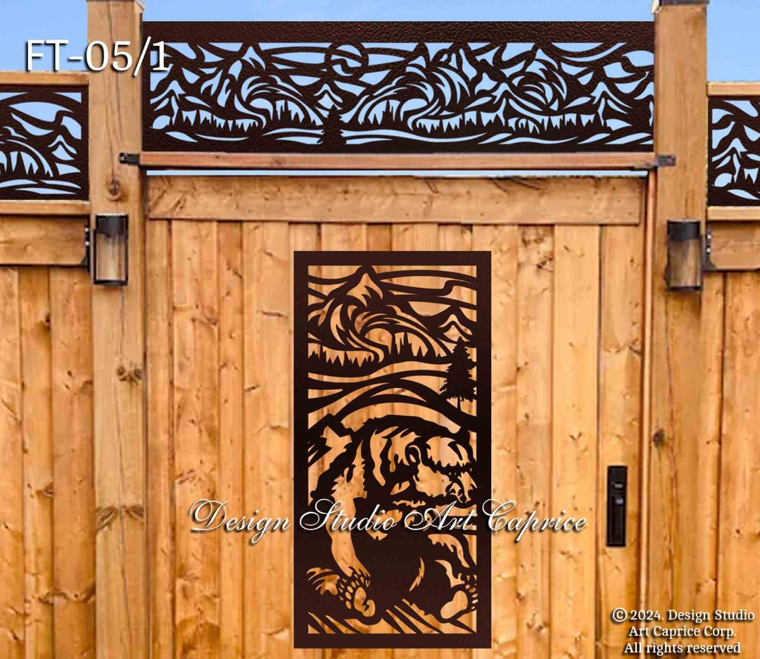 Aluminum Fence Topper /custom Order/ Metal Privacy Screen /fencing ...