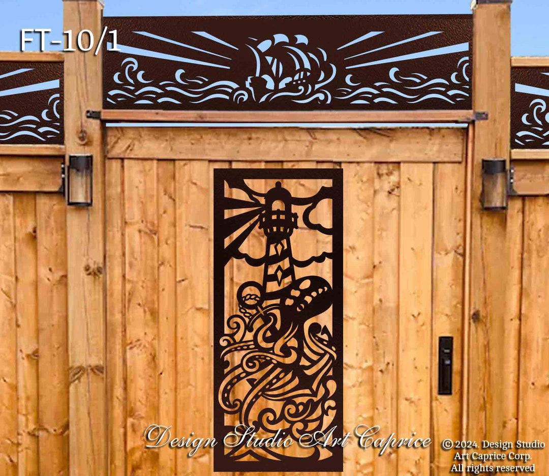 Aluminum Fence Topper /custom Order/ Metal Privacy Screen /fencing ...