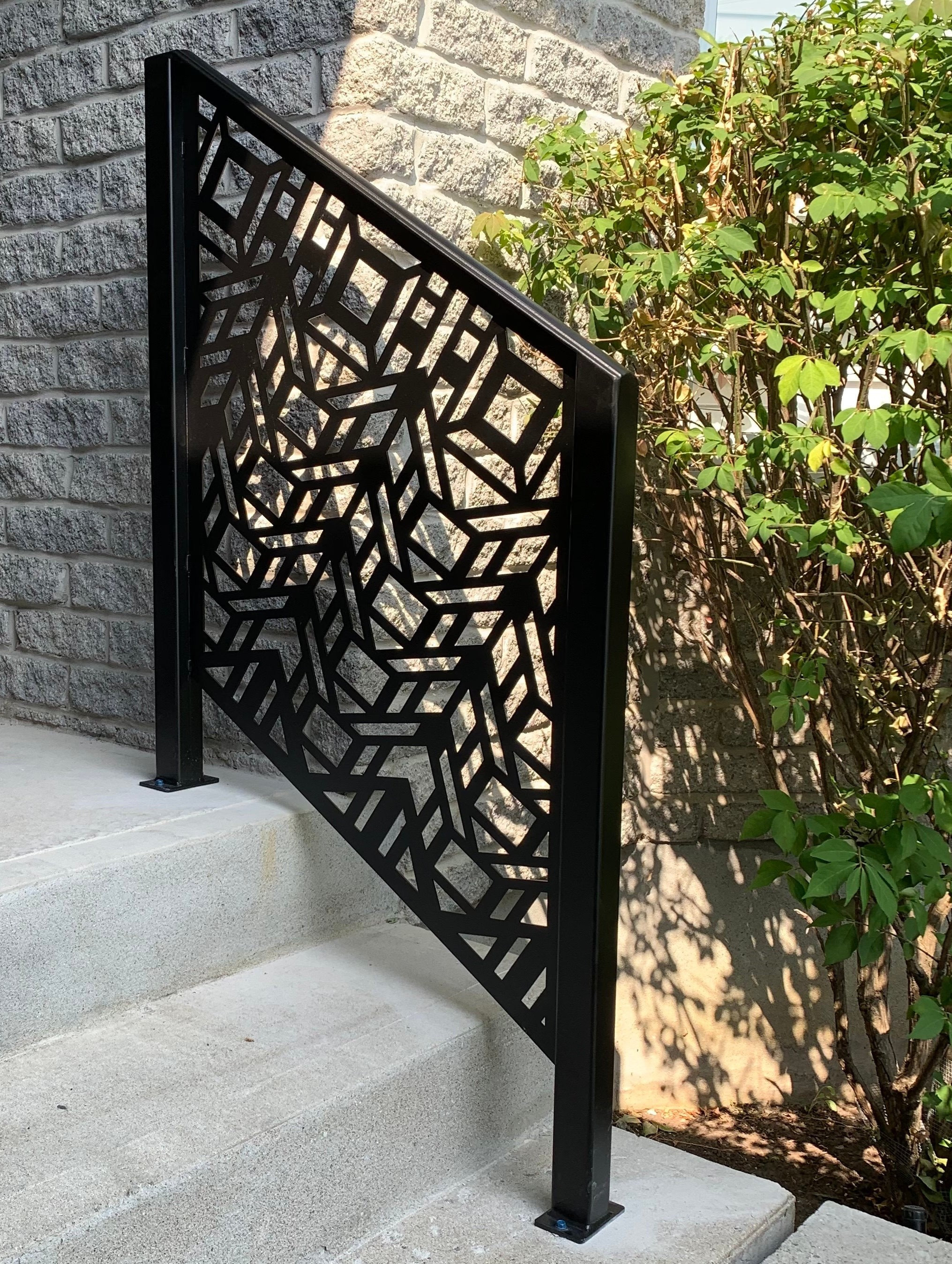 Metal Railing Panel / Balcony / Deck Panel / Fence / Custom - Etsy