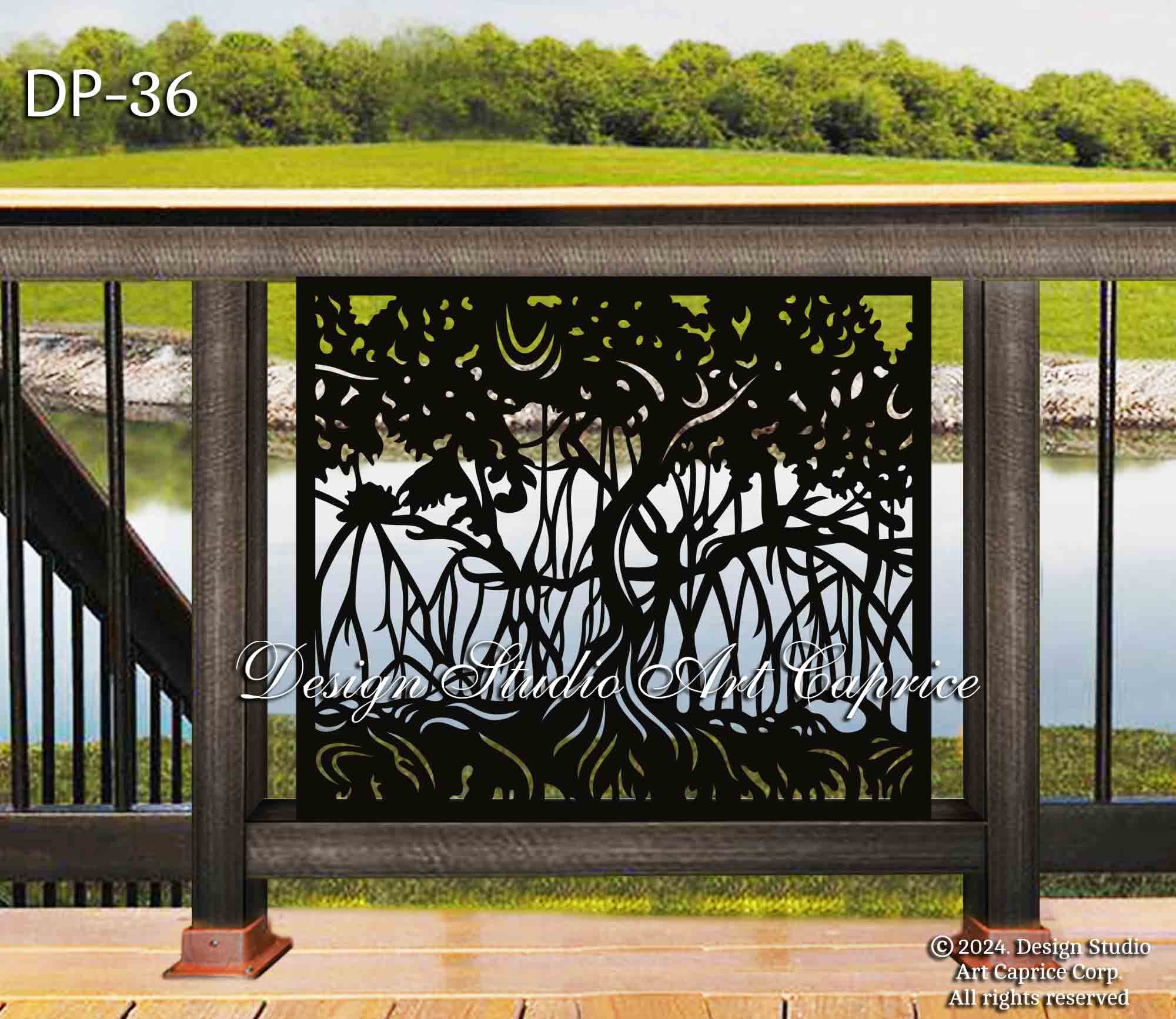 Metal Railing Panel / Deck Railing / Stair Railing / Custom Order ...