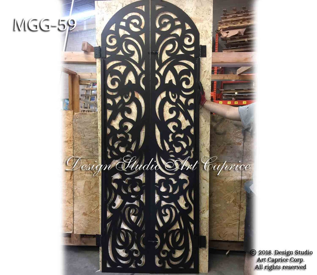 Custom Metal Entry Gate / Artistic & Unique Design / Made-to-order ...