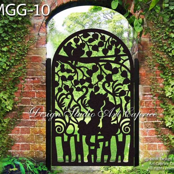 Metal Art Tree Gate - Etsy