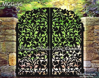 Custom Metal Entry Gate / Artistic & Unique Design / Made-to-order ...