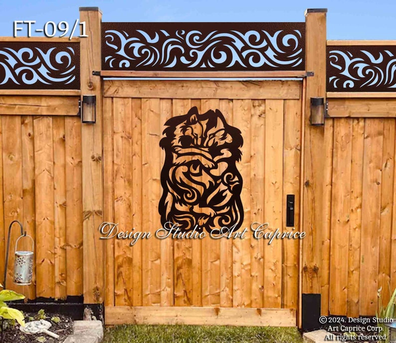 Aluminum Fence Topper /custom Order/ Metal Privacy Screen /fencing ...