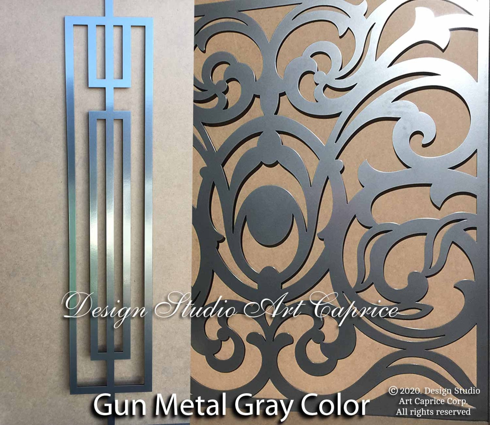 Modern Interior Railings/ Staircase Decorative Panel Inserts/ Metal ...