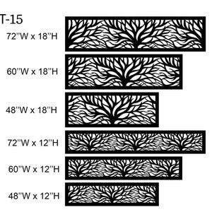 Aluminum Fence Topper /custom Order/ Metal Privacy Screen /fencing ...