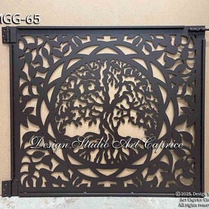 Tree of Life / Custom Metal Entry Gate / Artistic & Unique Design ...