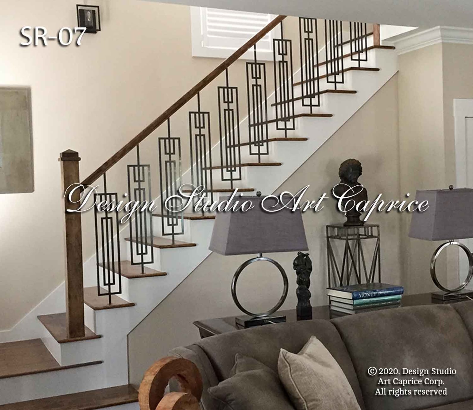 Modern Interior Railings/ Staircase Decorative Panel Inserts/ Metal ...