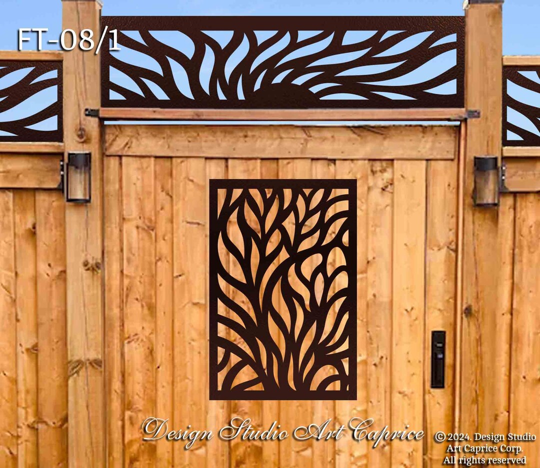 Aluminum Fence Topper /custom Order/ Metal Privacy Screen /fencing ...