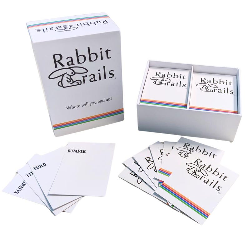 Rabbit Trails – the Hilarious Wordplay Card Game | Fun Party Game for ...