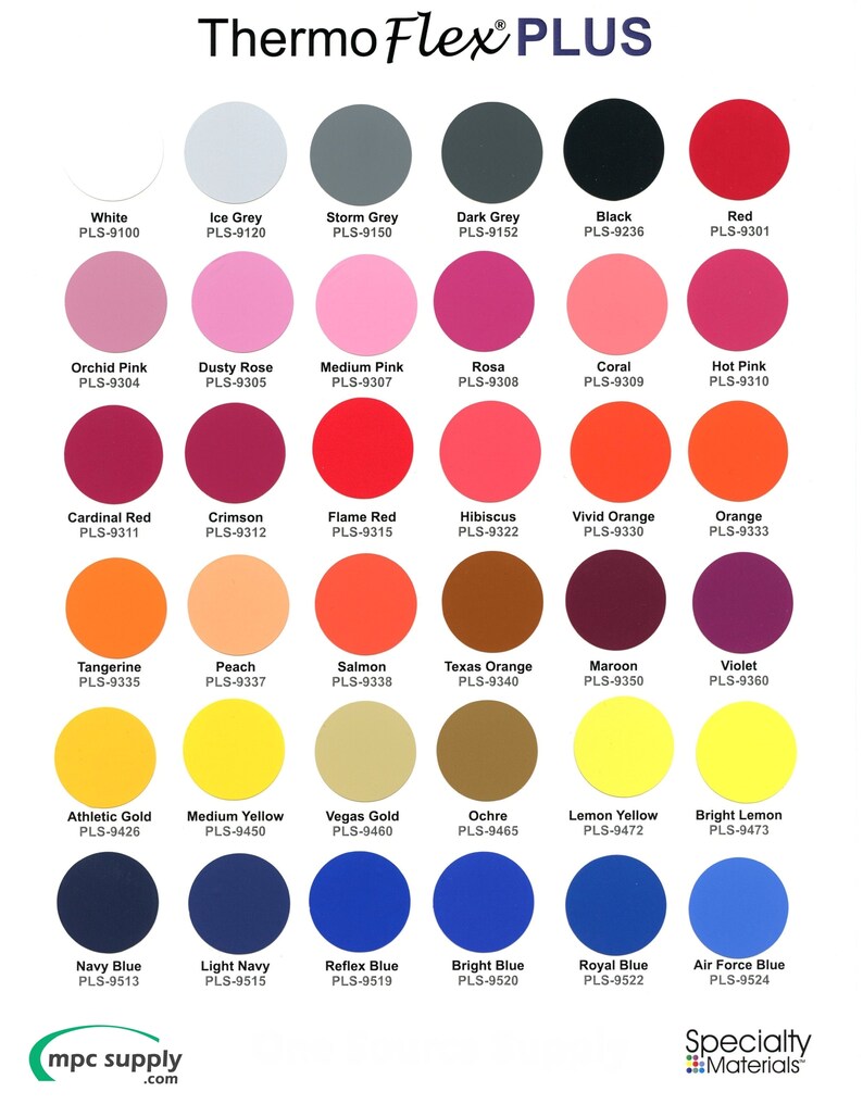 12x15 Sheet Thermoflex Plus for - Etsy