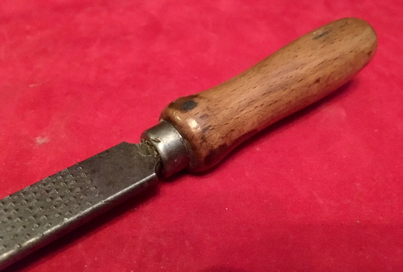 Vintage wooden handled file-filing tools-engineering | Etsy