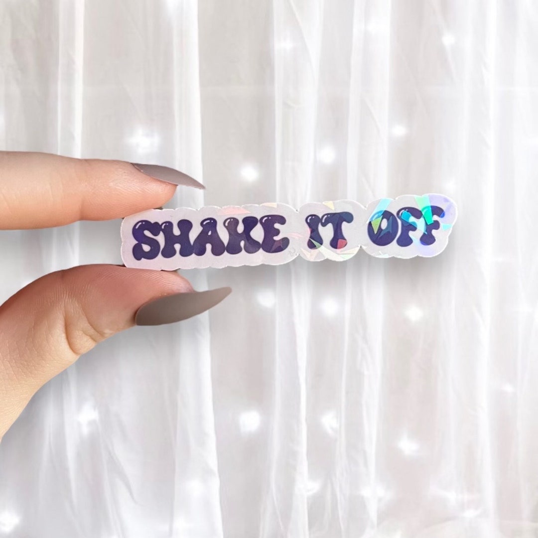 Shake It off Taylor Swift Sticker Tour Concert Era Holographic Kindle ...