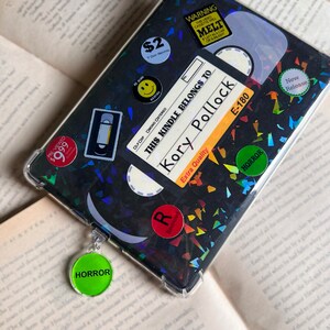 VHS Tape Cassette Mini Retro Stickers Holographic Horror New Release Be ...