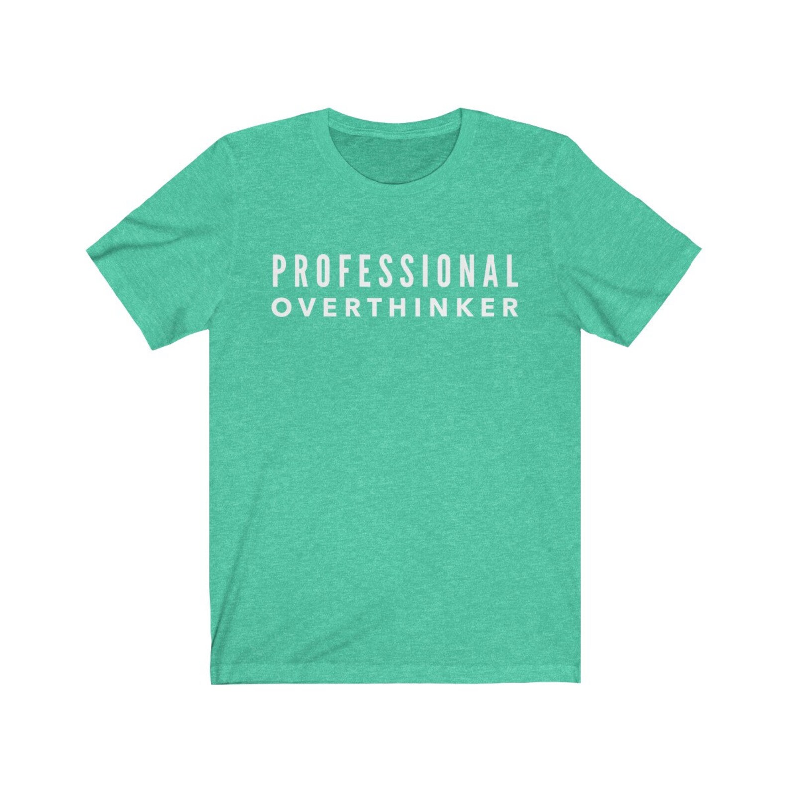 Professional Overthinker Shirt Tee Shirt Funny Tshirt - Etsy