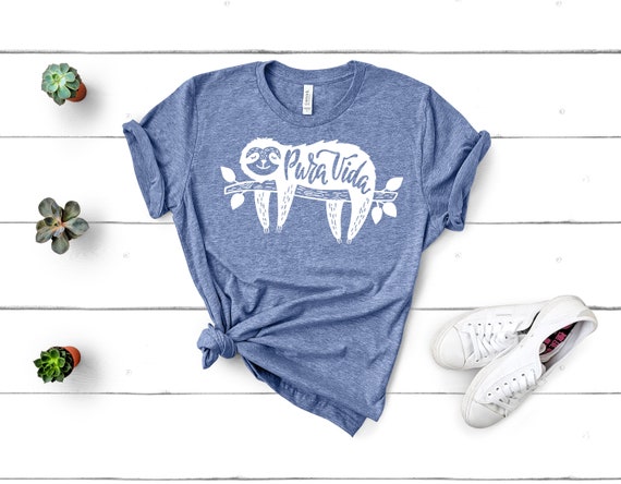 Sloth Tee Shirt Sloth Sloth Tee Shirt Sloth Gifts Cute | Etsy