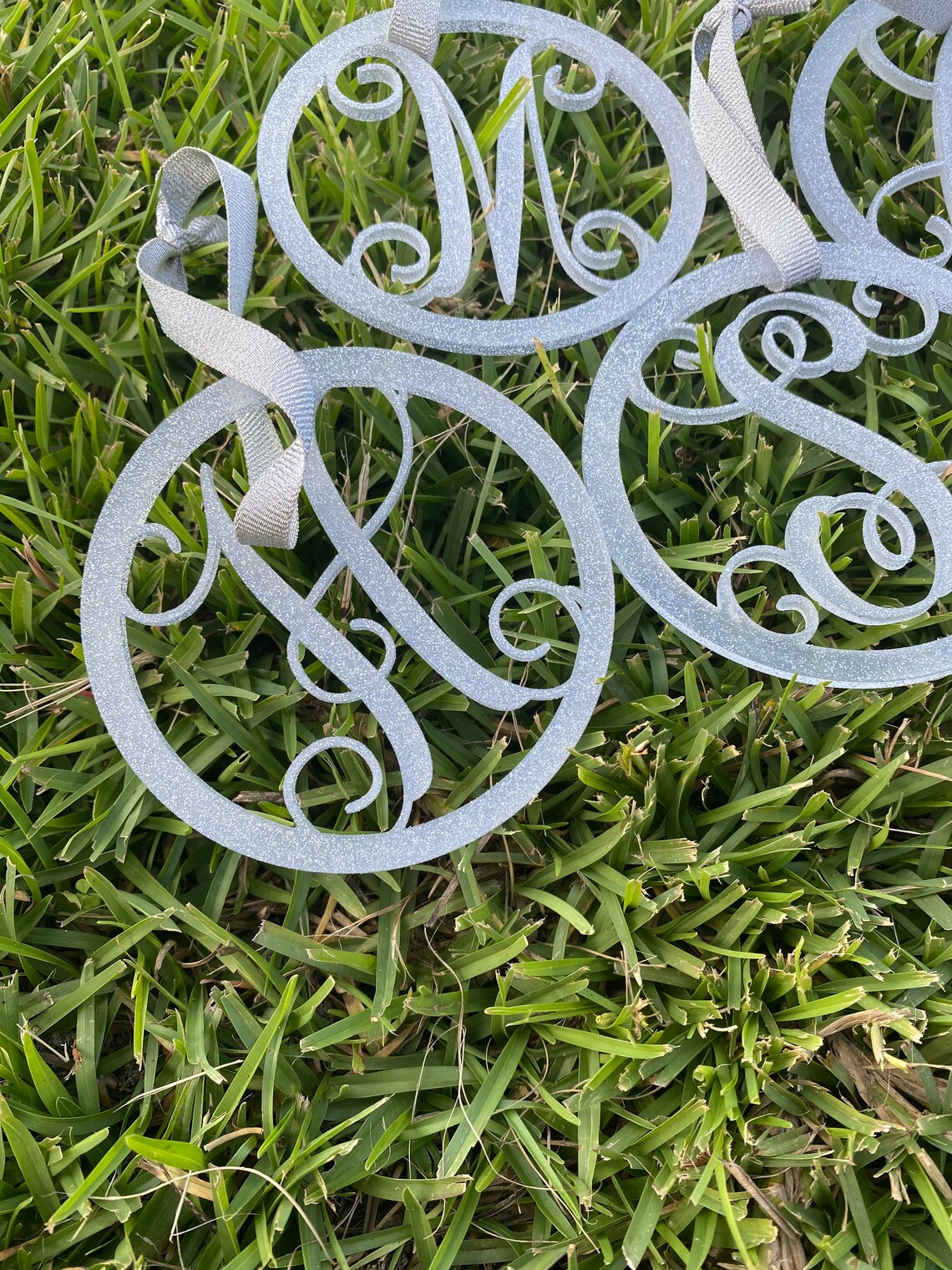 Fancy Script Monogram Ornament -entire Alphabet- DIGITAL FILES - Etsy