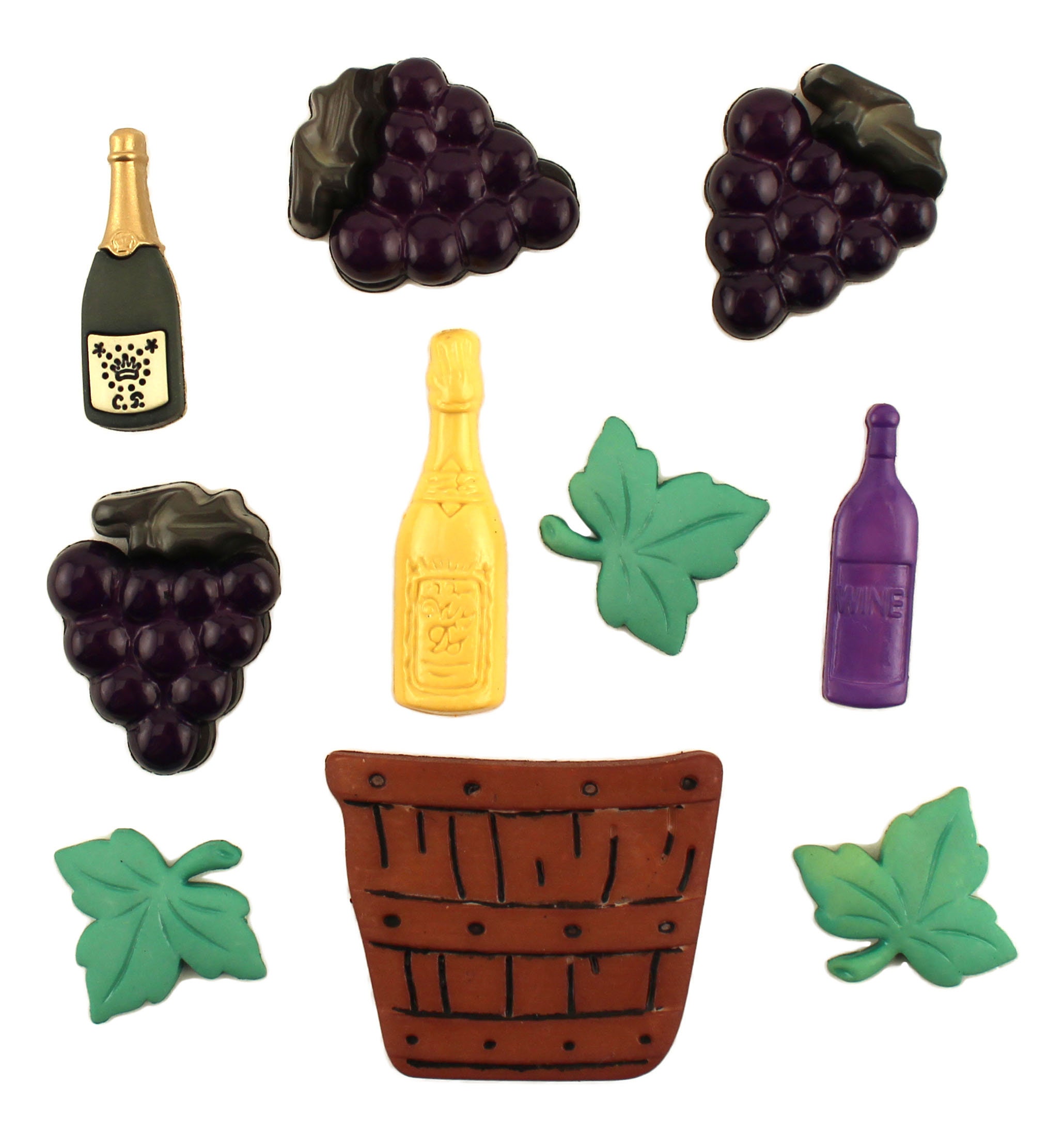 Buttons Galore Crafts & Sewing Buttons Wine Lover | Etsy