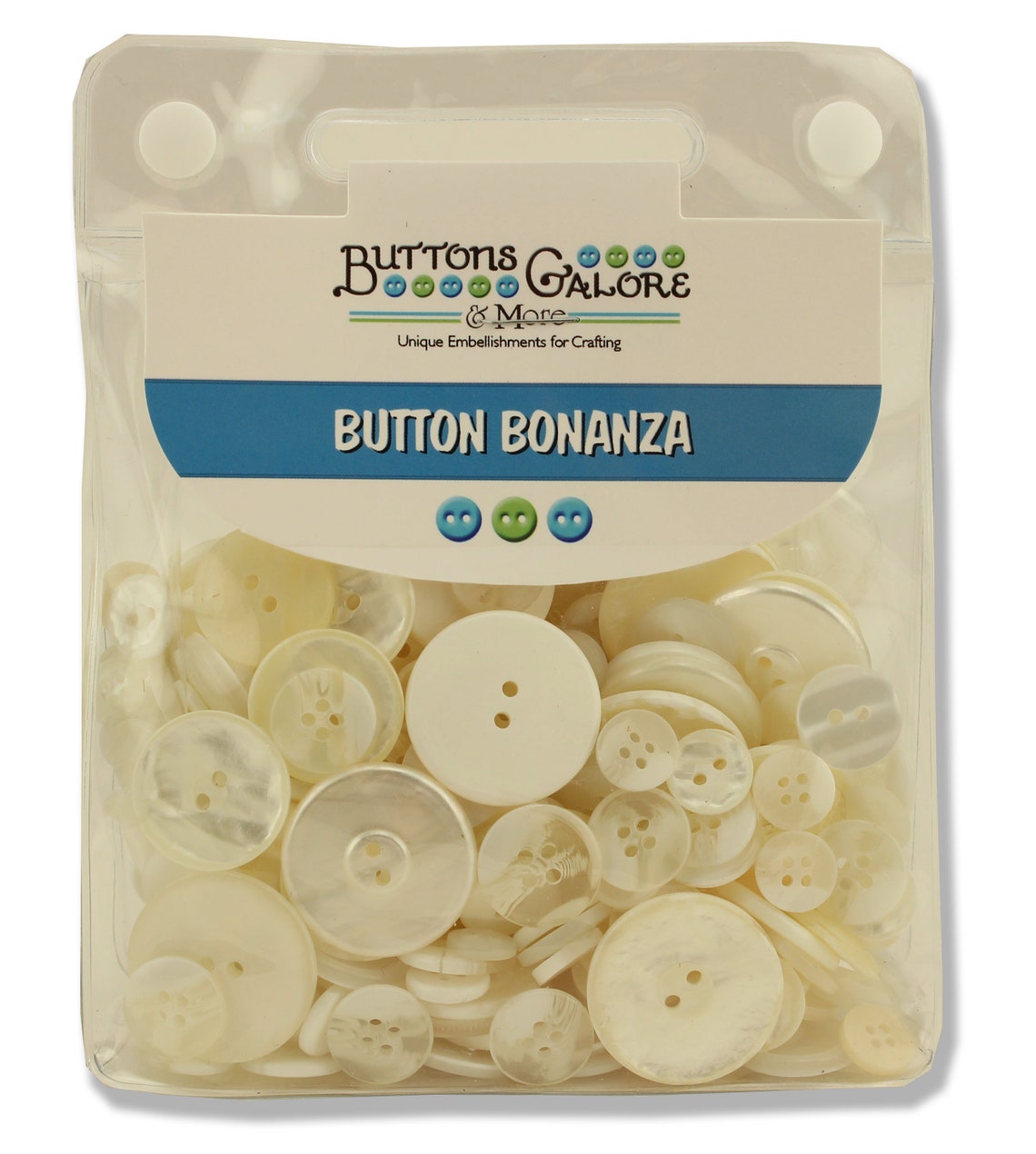 Buttons Galore Button Bonanza Colorful Craft & Sewing Buttons 1/2 Pound ...