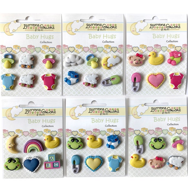 Baby Buttons - Etsy