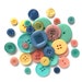 Buttons Galore Button Bonanza Colorful Craft & Sewing Buttons 1/2 Pound ...