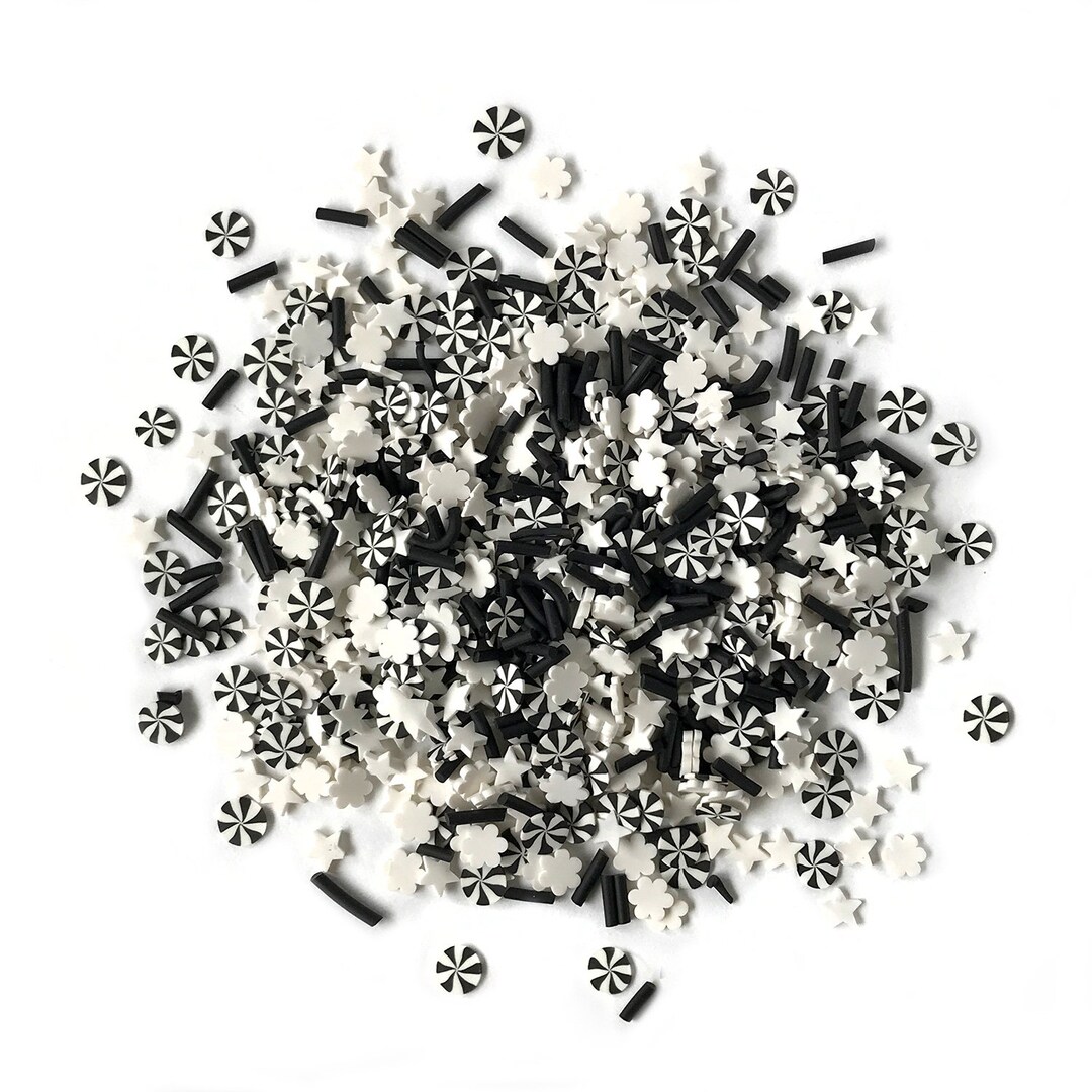 Buttons Galore Sprinkletz - Ink Blot Polymer Clay Pieces for Crafts - Etsy