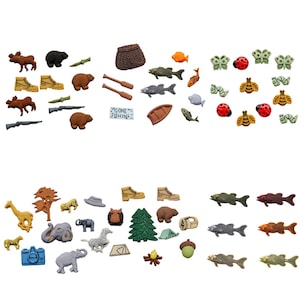 50+ Nature-inspired Buttons for Sewing, Crafting & Scrapbooking ...