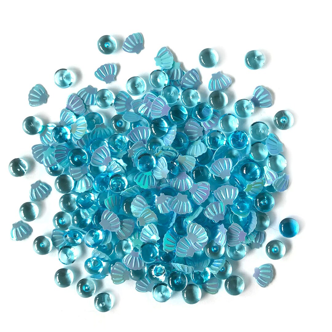 Buttons Galore Shimmerz - Splash - Etsy