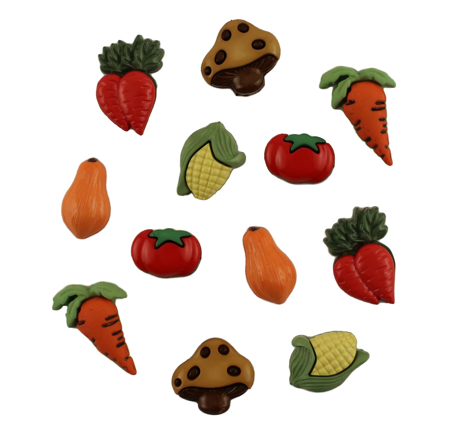 Buttons Galore 45 Fun With Food Buttons for Sewing & Crafts | Etsy