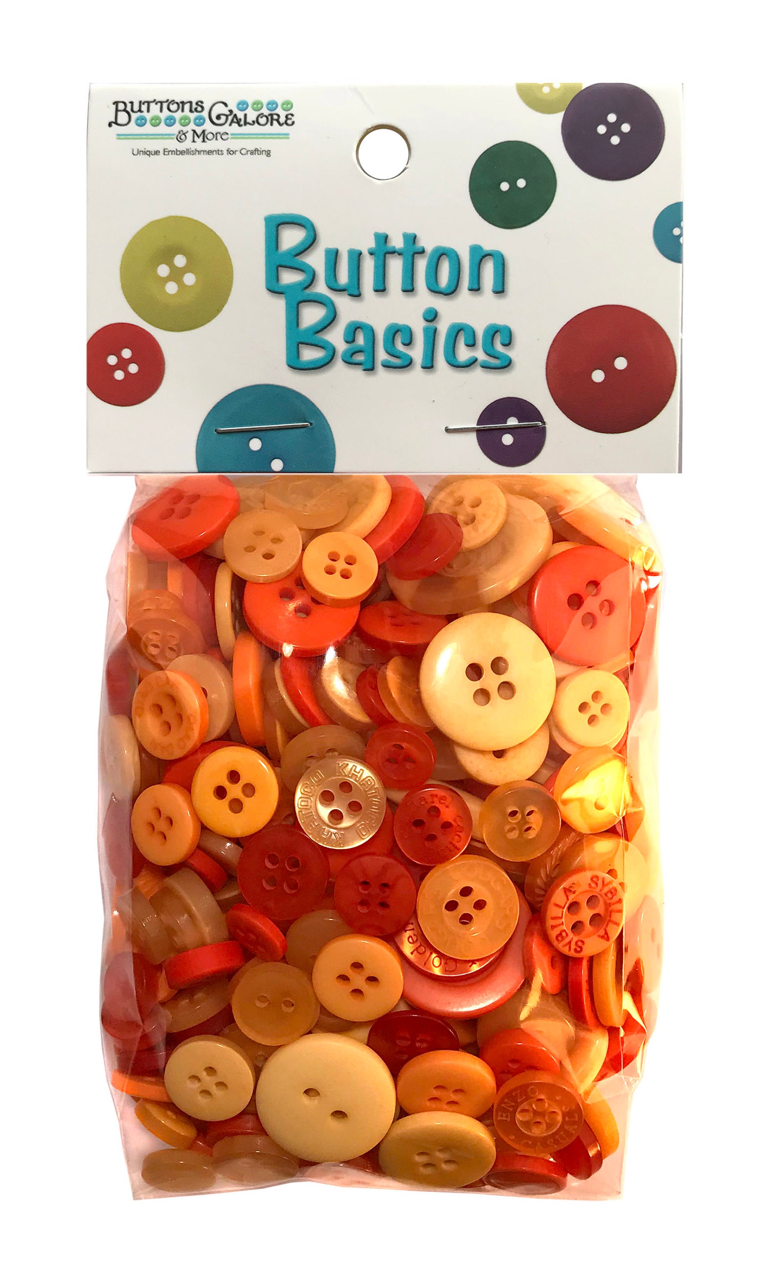 Buttons Galore BIG BAG OF Colorful Craft & Sewing Buttons 4.5 - Etsy