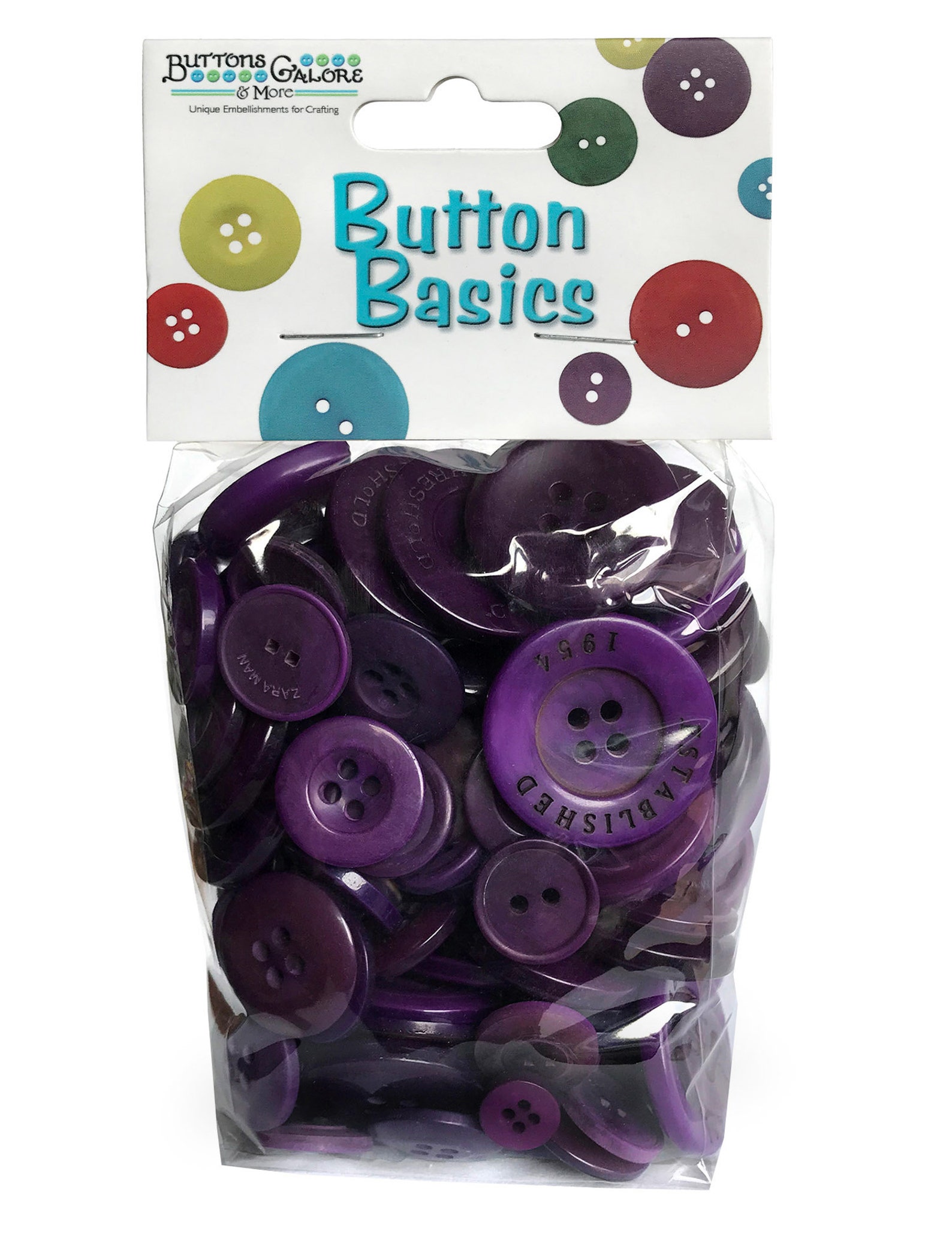 Buttons Galore BIG BAG OF Colorful Craft & Sewing Buttons 5.5 | Etsy