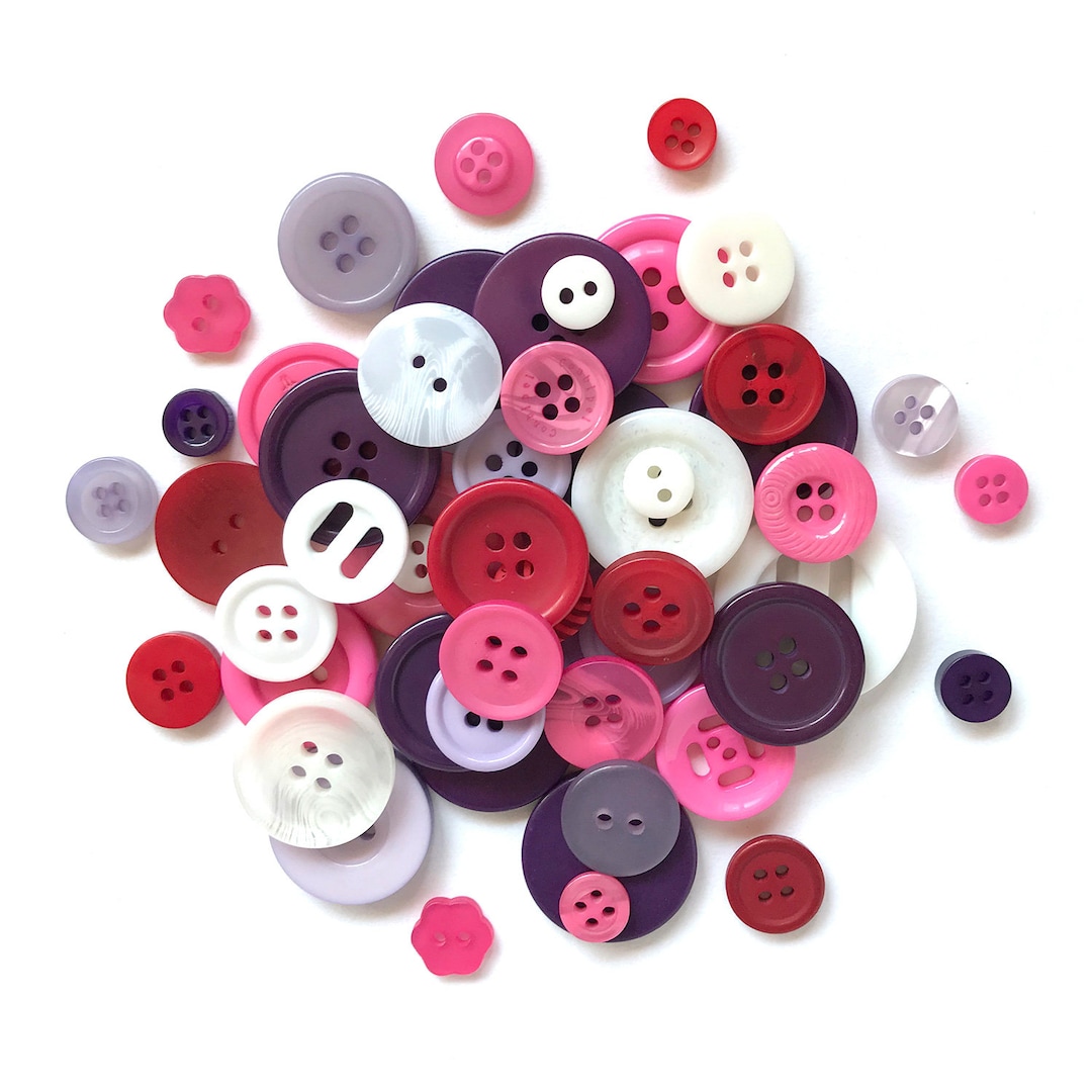 Buttons Galore BIG BAG OF Colorful Craft & Sewing Buttons 4.5 Oz approx ...