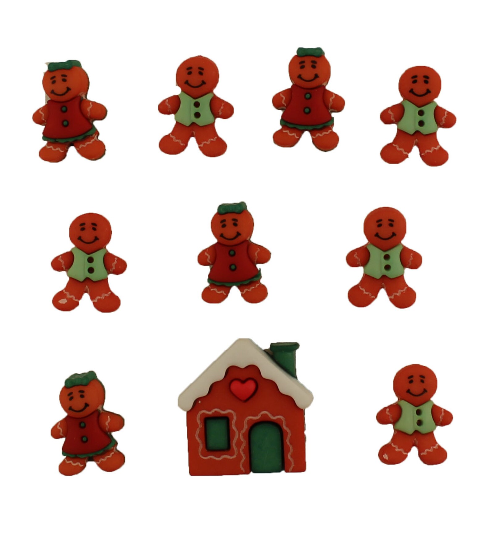 Buttons Galore Crafts & Sewing Buttons Gingerbread Cottage - Etsy