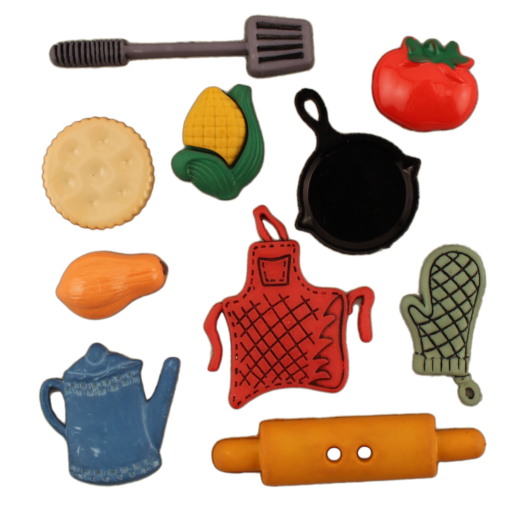 Buttons Galore 45 Fun With Food Buttons for Sewing & Crafts | Etsy