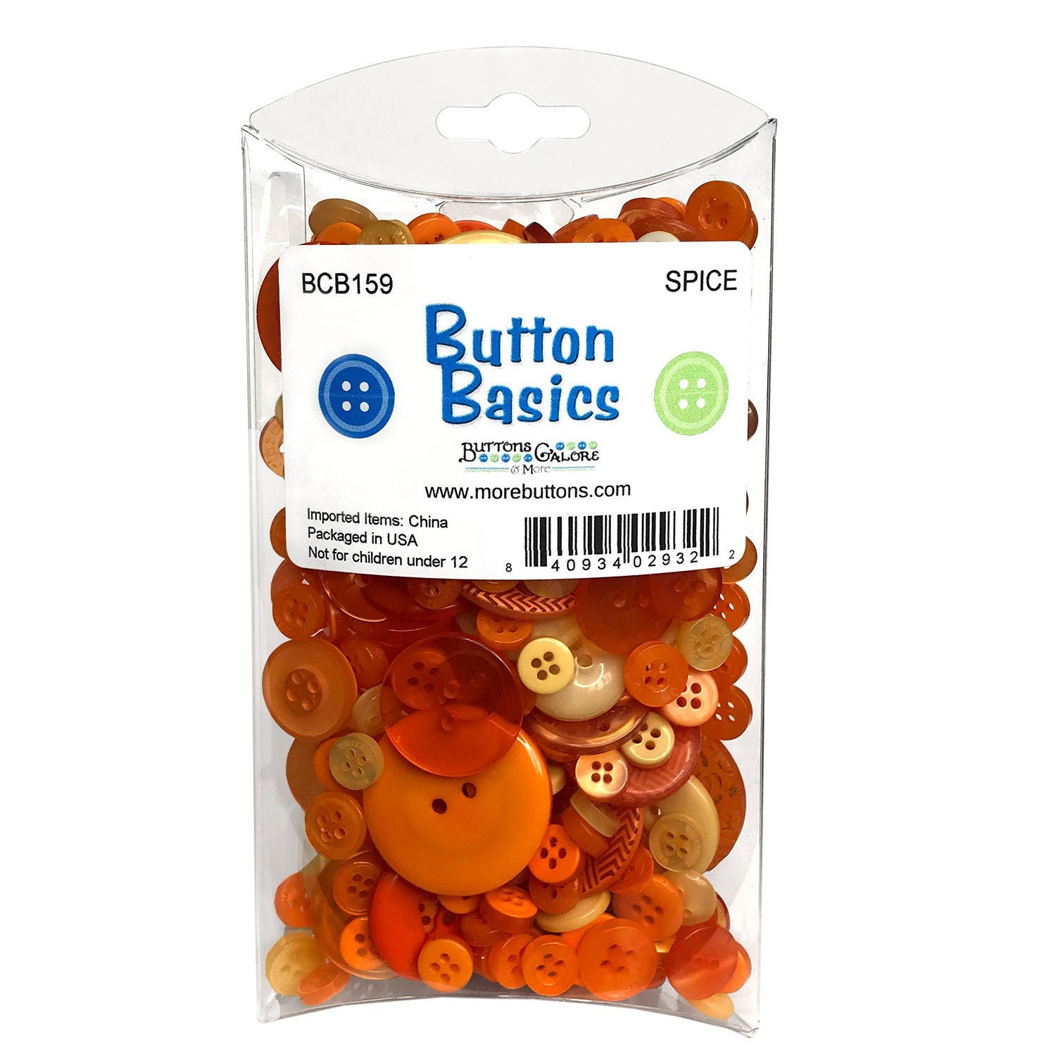Buttons Galore BIG BAG OF Colorful Craft & Sewing Buttons 4.5 Oz ...