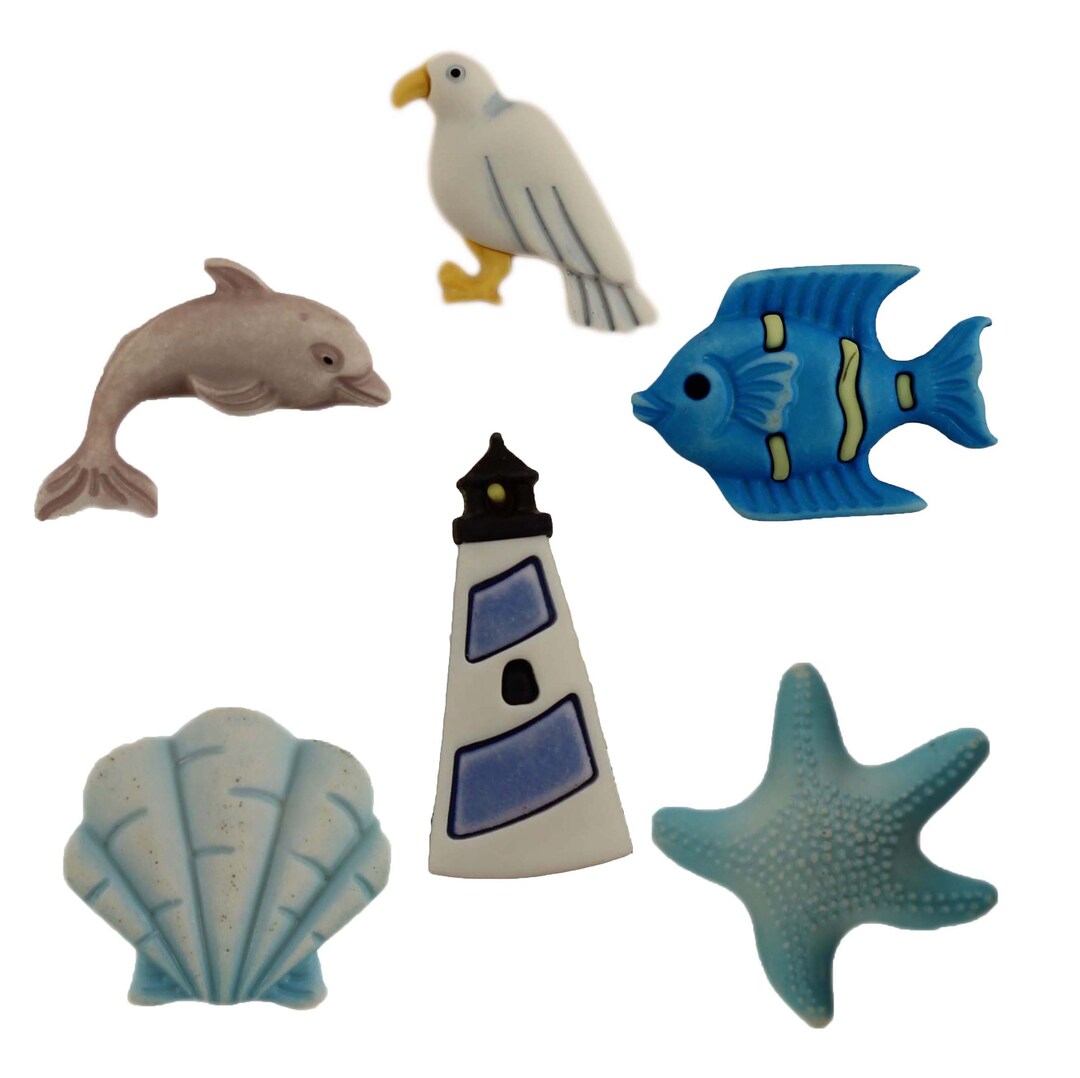 Buttons Galore Fun in the Sun Craft & Sewing Buttons - by the Sea - Etsy