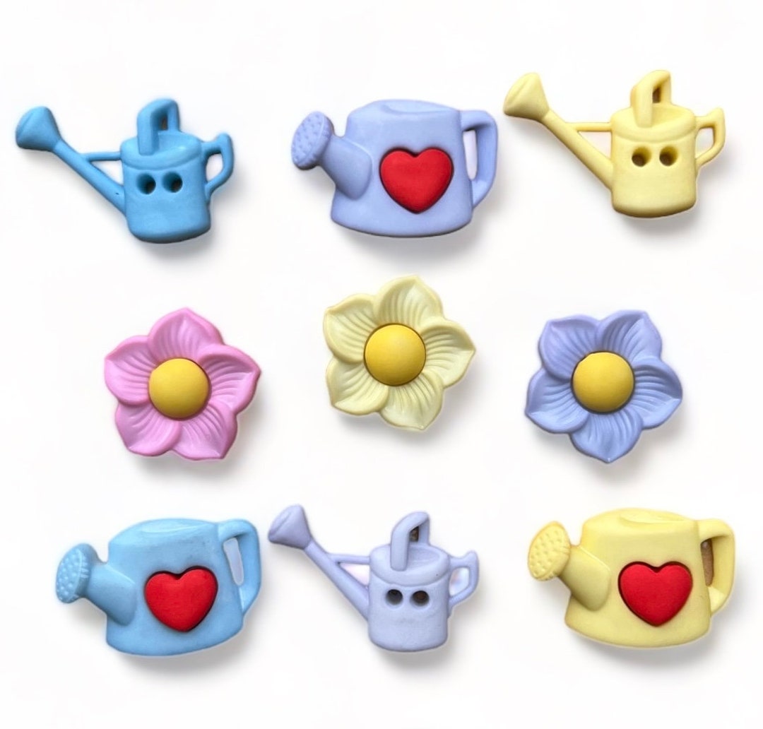 Buttons Galore - Garden Gala - Novelty Buttons for Sewing and Crafts - Etsy