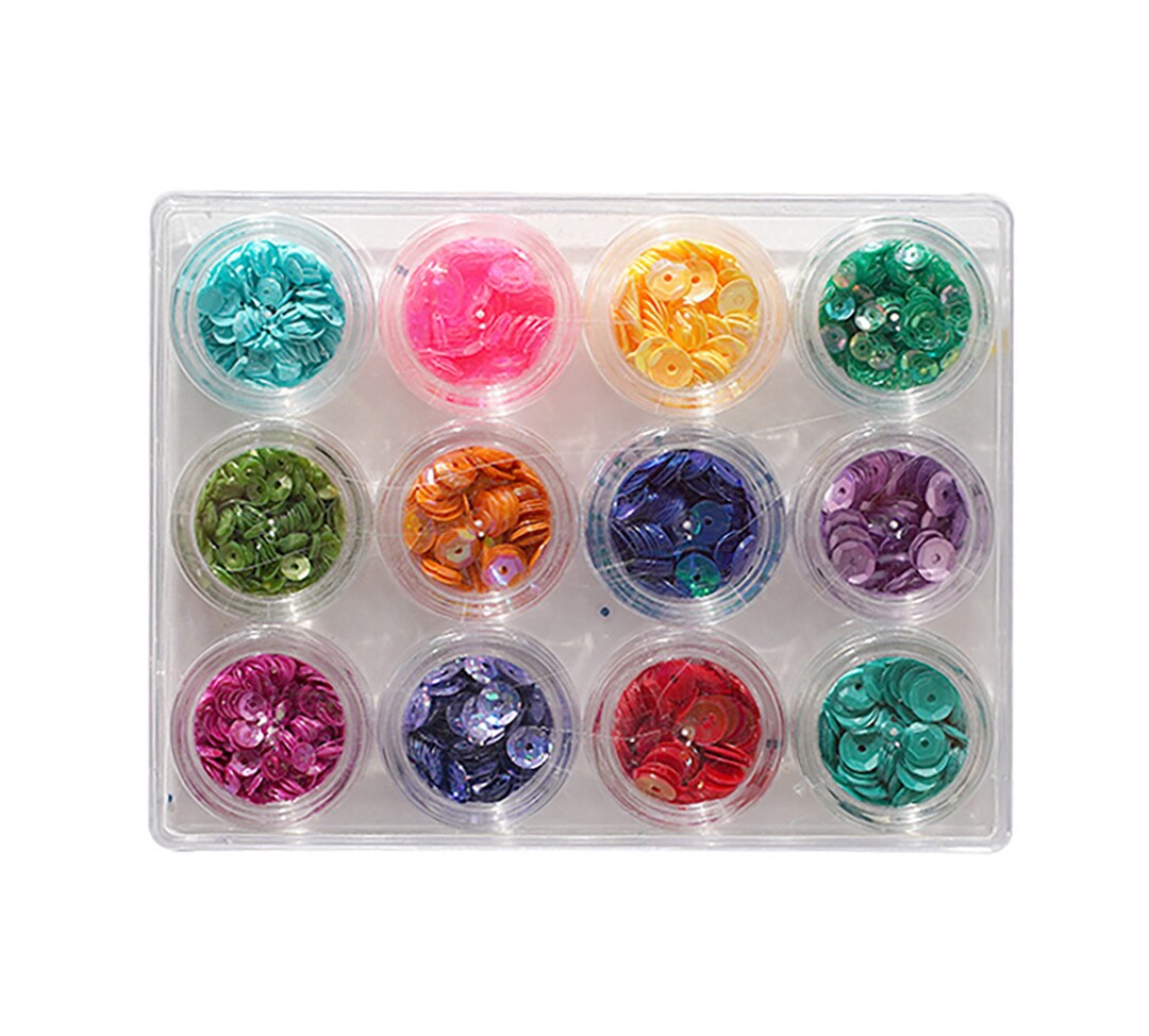 Buttons Galore Assorted Sequins - Set of 12 - Etsy