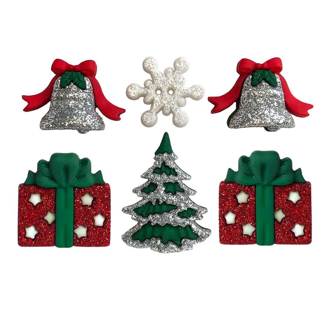 Buttons Galore & More Christmas Collection of Novelty Buttons for DIY ...