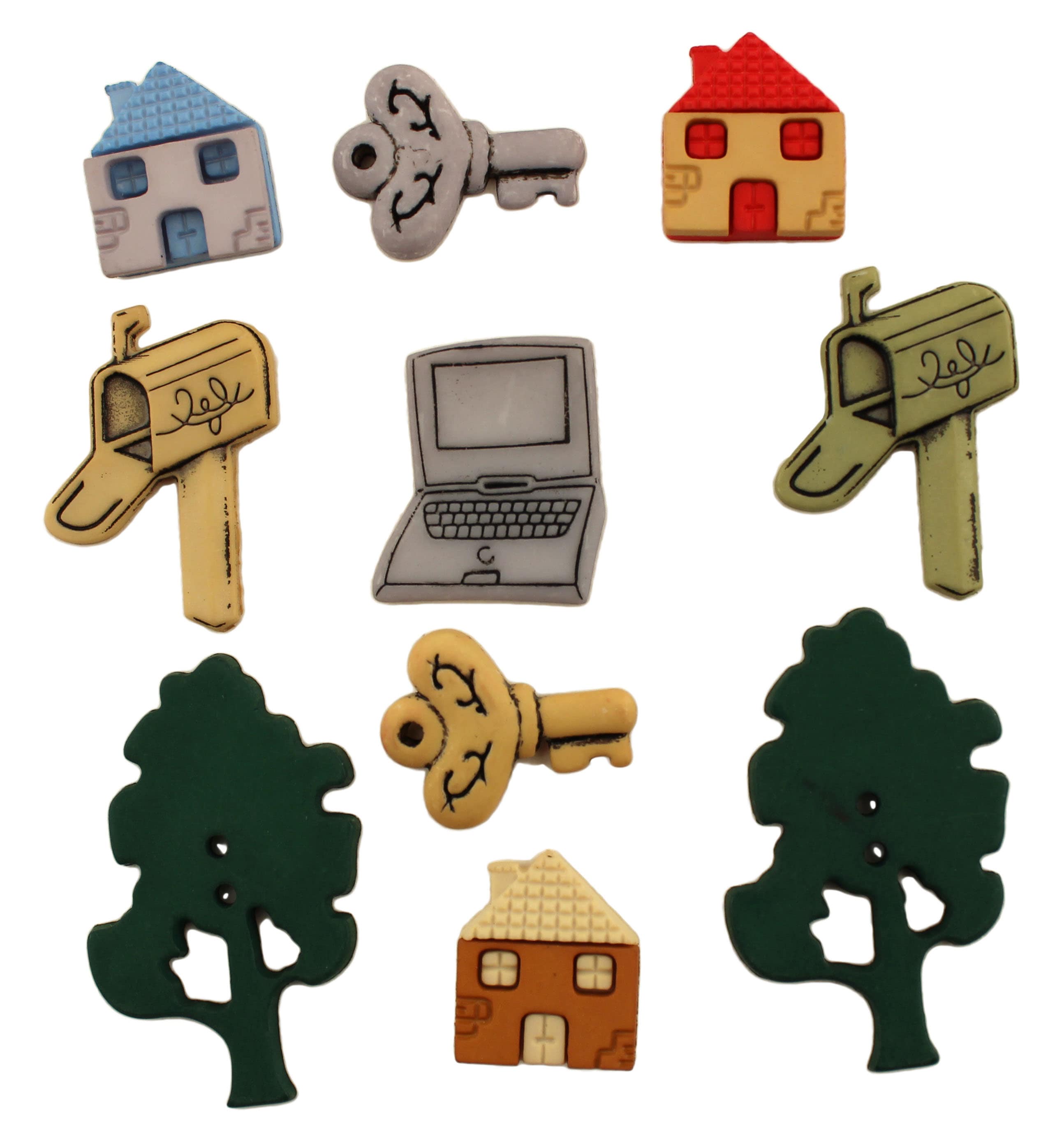 Buttons Galore 45 Hobbies Buttons for Sewing & Crafts Set | Etsy