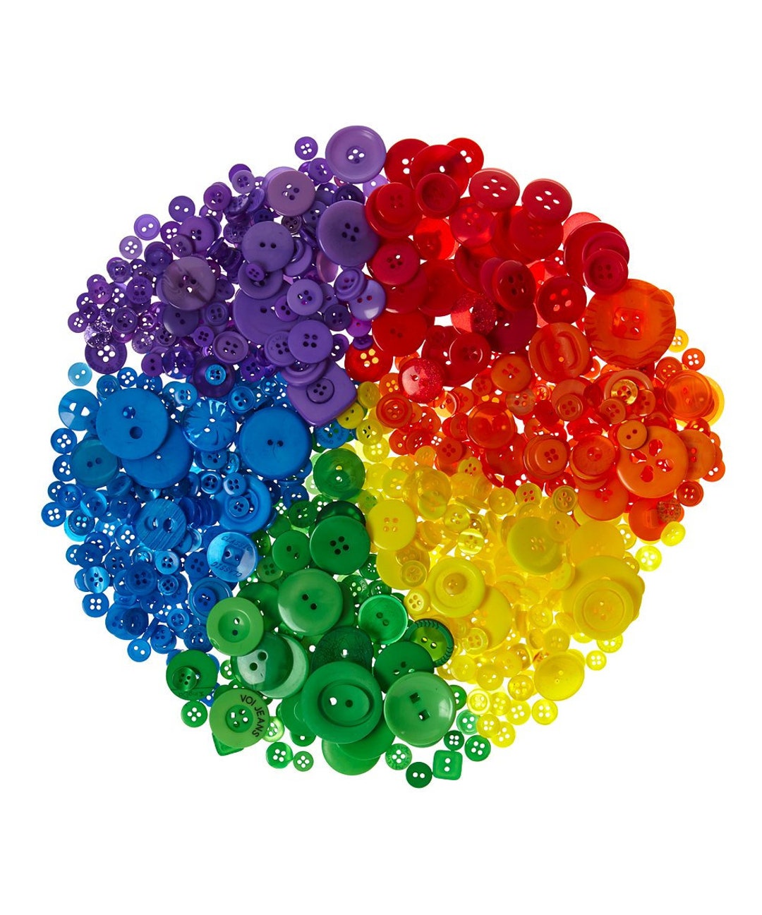 Primary Button Set 500 Buttons Buttons Galore - Etsy