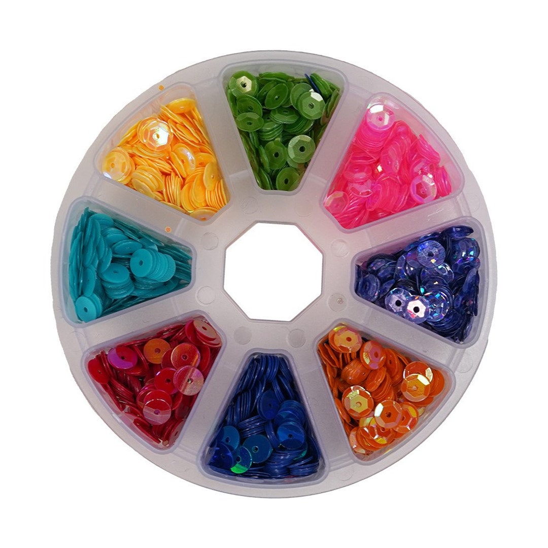 Buttons Galore Bulk Bright Sequins for Arts & Crafts | Colorful Loose ...