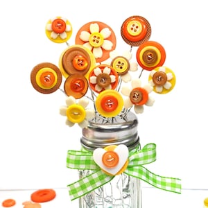 75-piece Flower Button Variety Pack – Colorful Assorted Craft Buttons ...