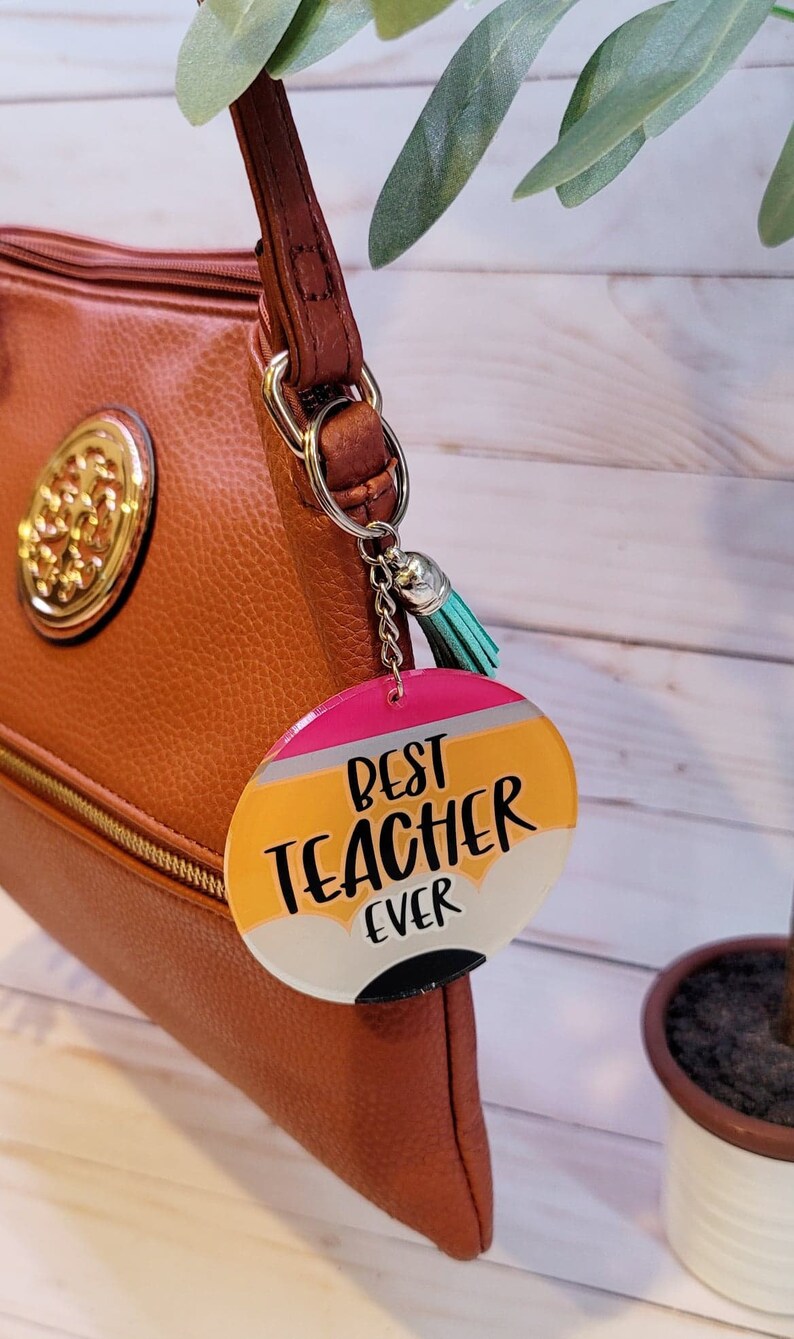 Best Teacher Keychains Choose 1 Gift Teacher - Etsy