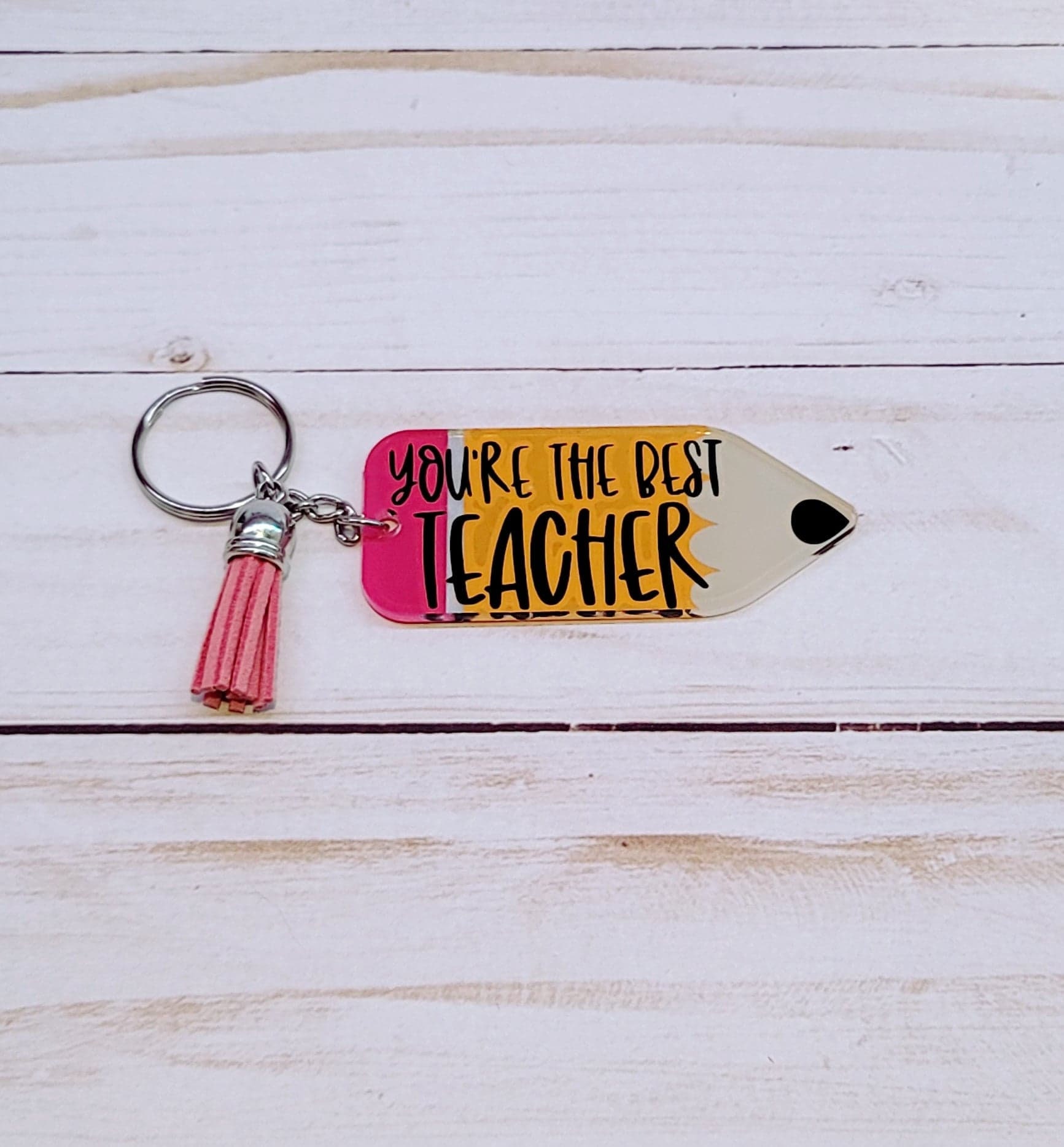 Best Teacher Keychains Choose 1 Gift Teacher - Etsy