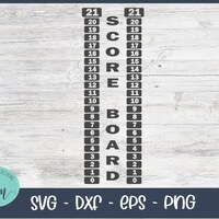 Cornhole Scorboard DXF, Cornhole Scoreboard With Dual Drinkholders ...