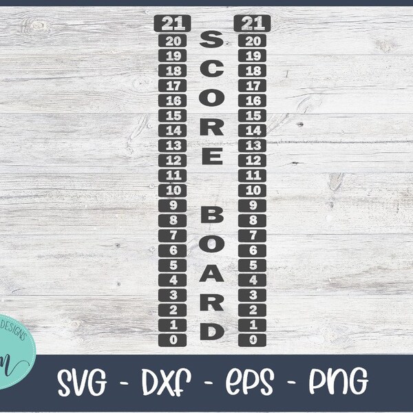 Cornhole Scoreboard Svg - Etsy
