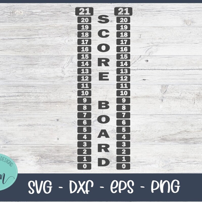 Cornhole Scoreboard Svg - Etsy