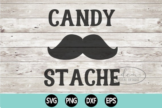 Candy Stache SVG Stash Candy Jar Decal Teacher Grandma - Etsy